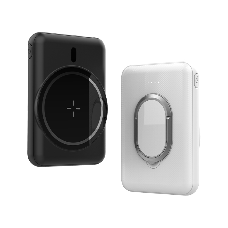 Wireless Power Bank 5000mAh with Mag Safe Finger Ring Stand - Buy ...